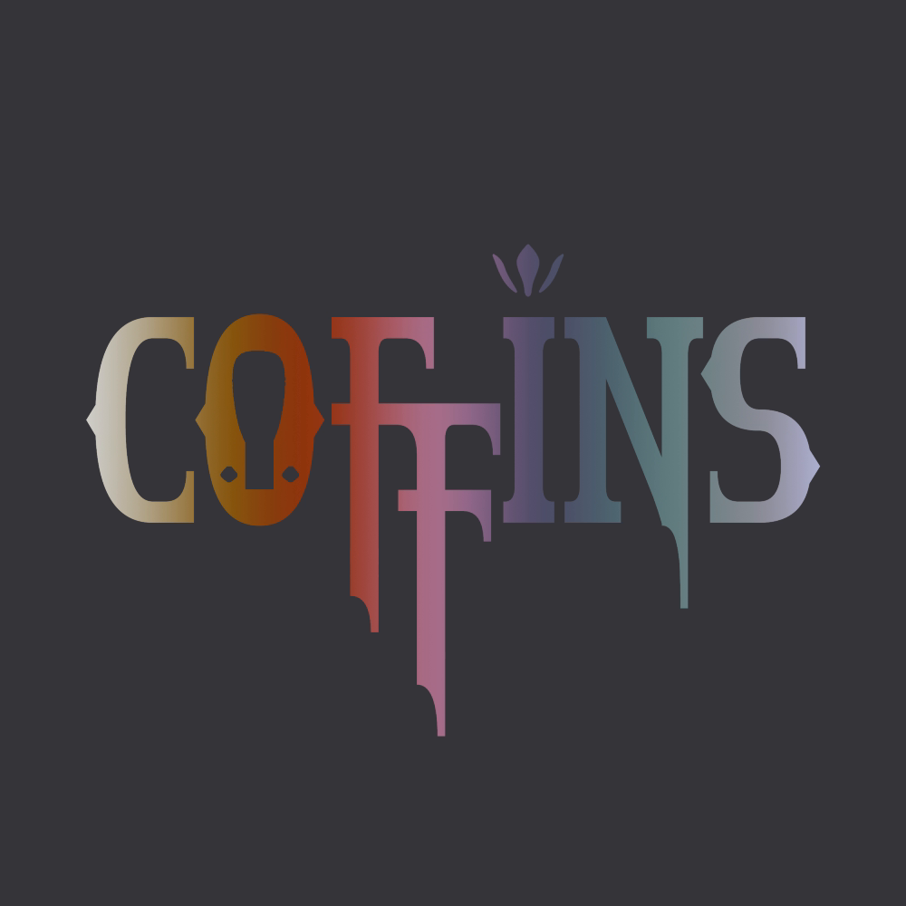 COFFINS ANIMATED LOGO [Matte Black] | zeroone